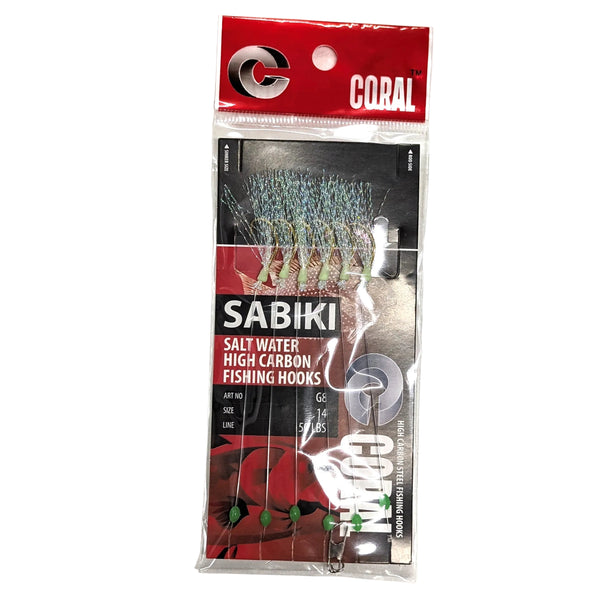 Sabiki Bait Jig Coral - Outdoor Adventure South West Rocks