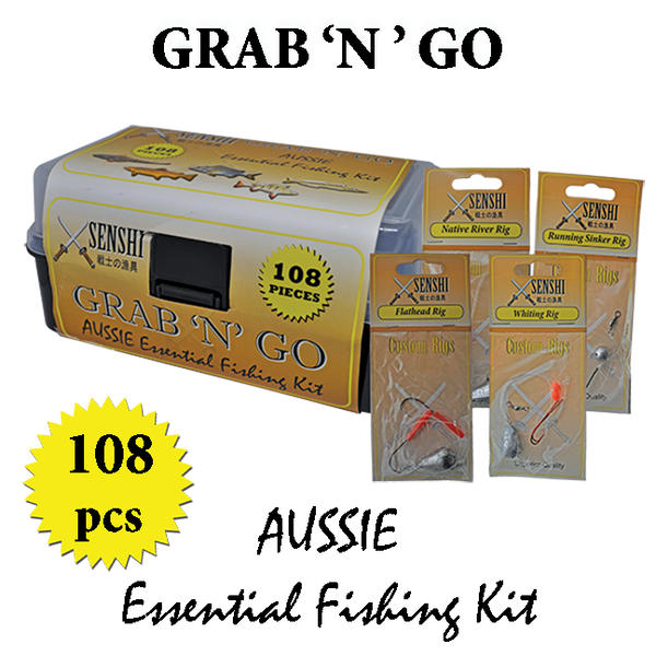 Senshi Grab ?N? Go Tackle Box Kit - Outdoor Adventure South West Rocks