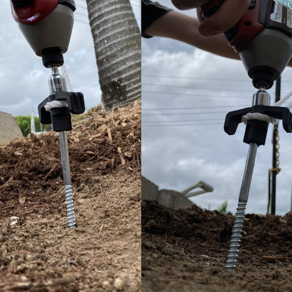 Supa Peg Galv Steel Screw Pegs - Outdoor Adventure South West Rocks